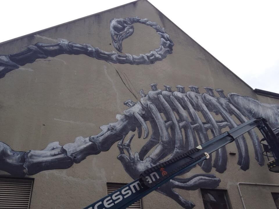 ROA Work In Progress – Christchurch, New Zealand – StreetArtNews