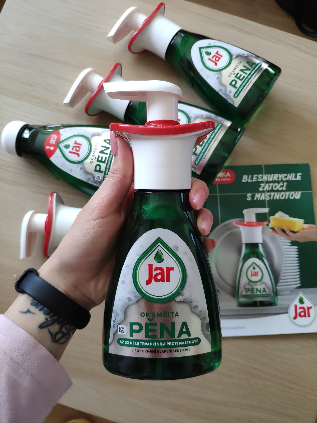 Story of Nessa: ||RECENZE|| JAR OKAMŽITÁ PĚNA