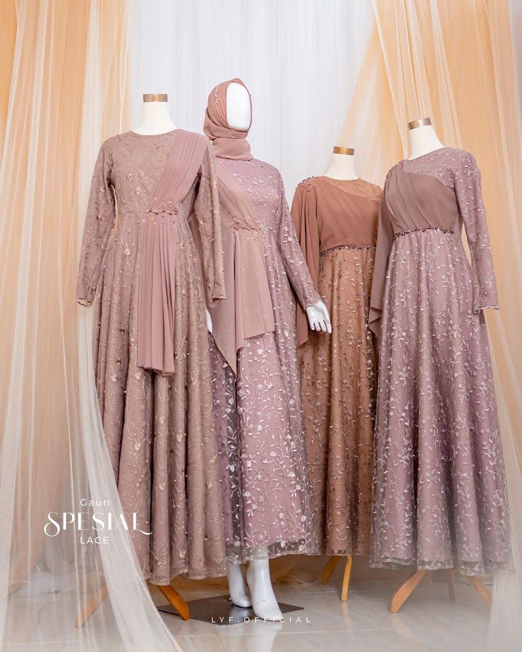 Kayu Sirih: Referensi Model Gaun dan Kebaya Gamis untuk Bridesmaid