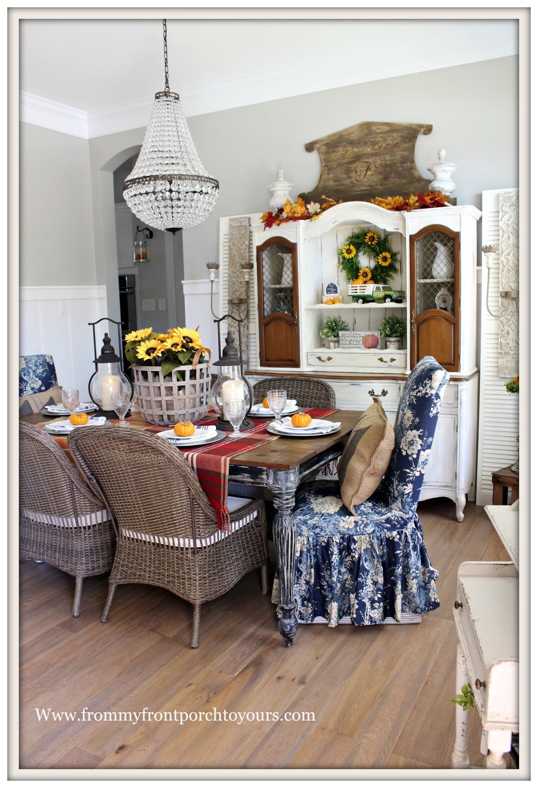 Pottery Barn Style Dining Rooms