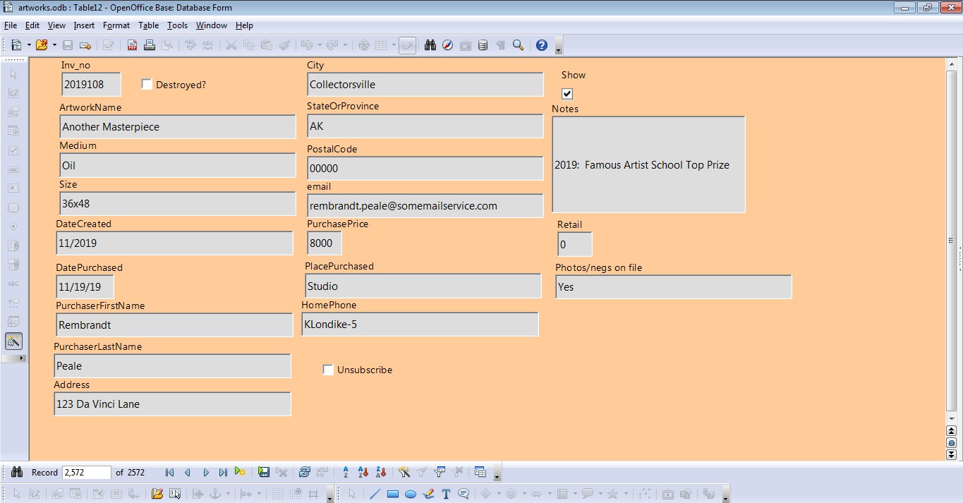 A Plein Air Painter's Blog - Michael Chesley Johnson: My Painting Database