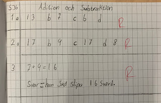 MATTEBLOGGEN: Addition och Subtraktion