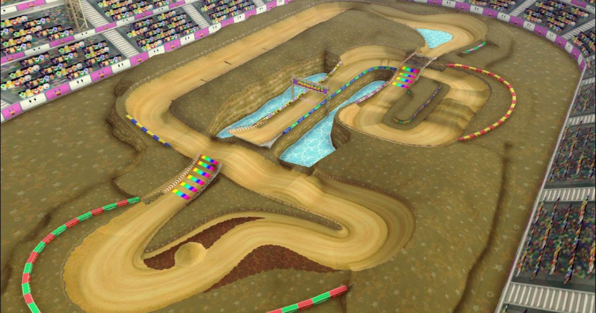 Diego4Fun Zone: [MAP]Mario Kart Double Dash Waluigi Stadium