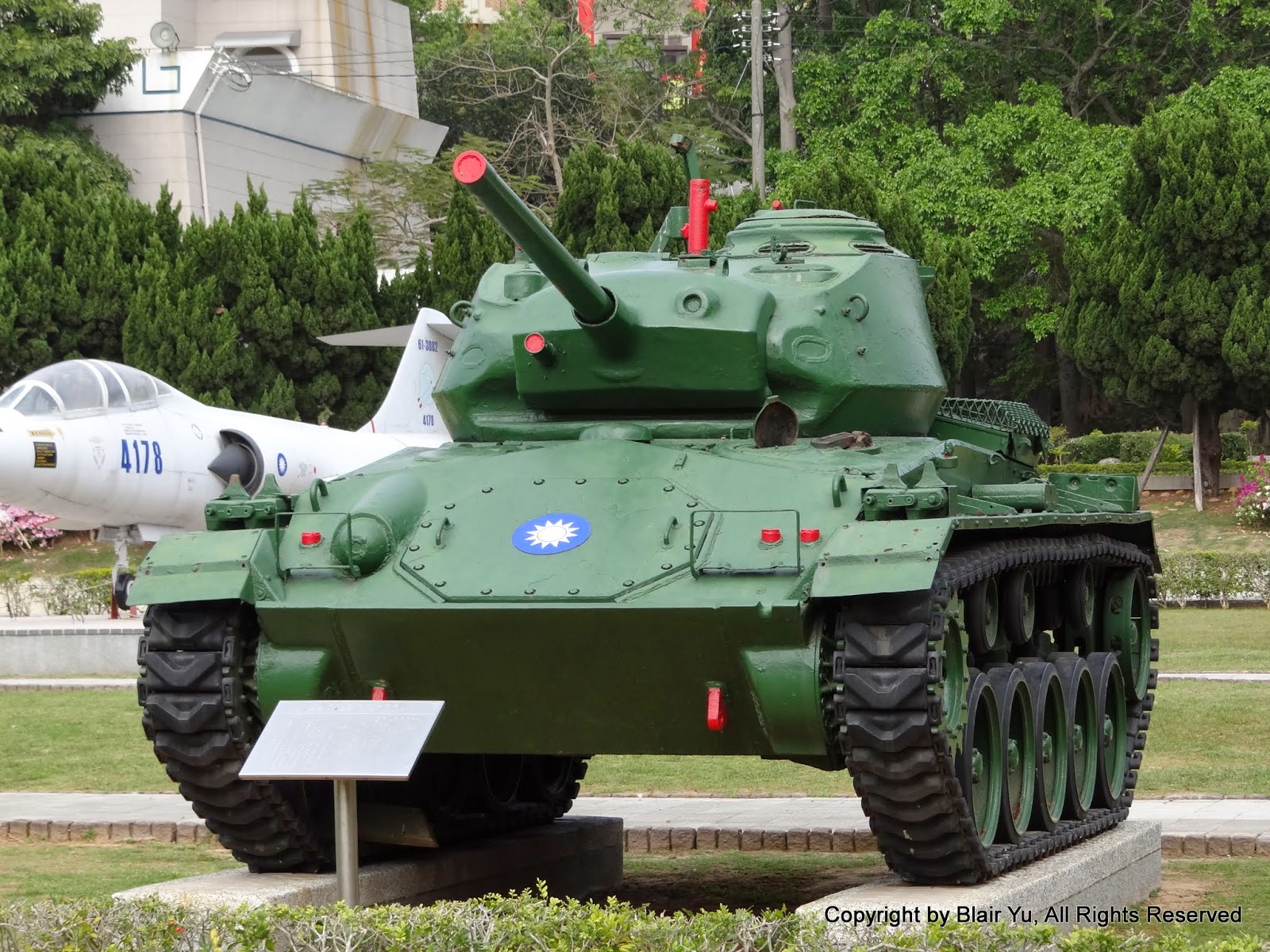 Blair's 軍事,警察及消防攝影: M24A1 Chaffee 霞飛戰車