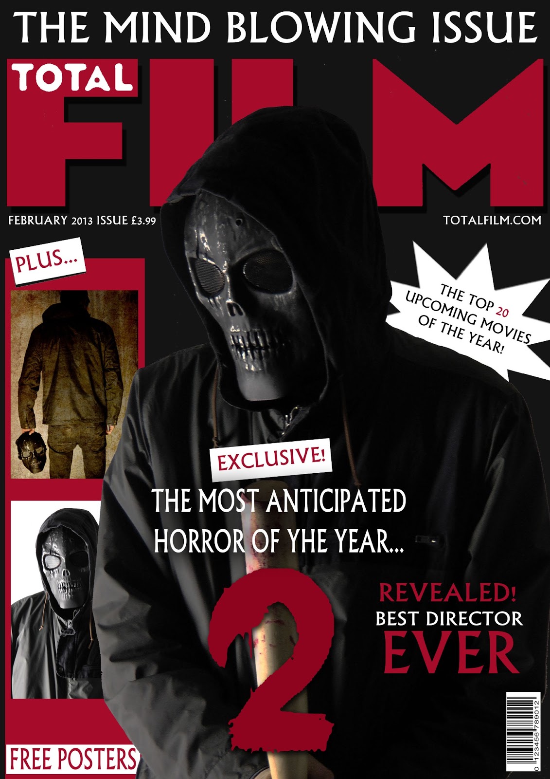 Lewis Knapp A2 Media Blog 2012-13: Horror Trailer Magazine Cover