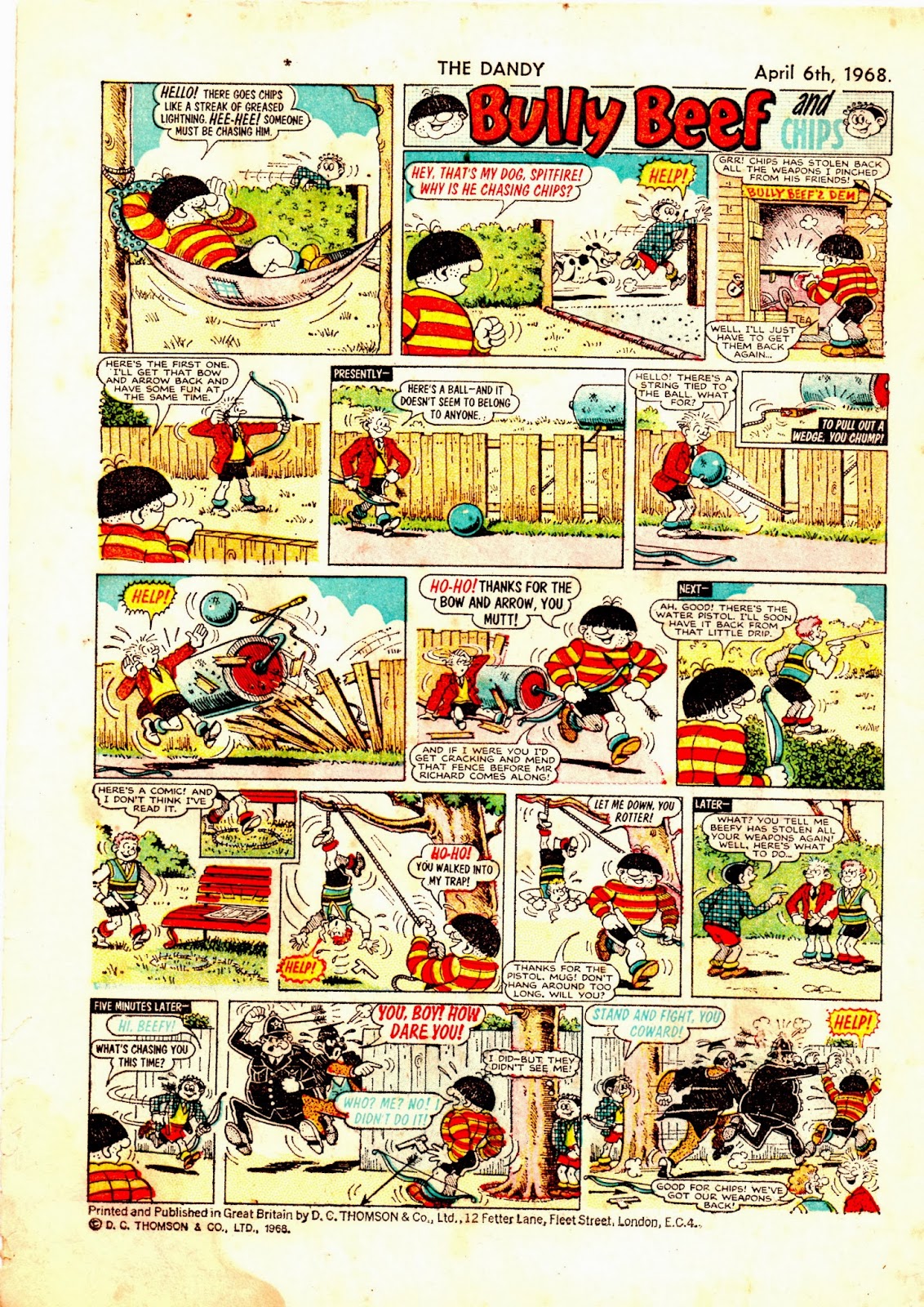 Comicana Britannia!: Beano '66 - Dandy '68