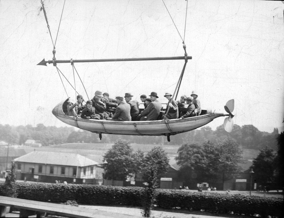 Fertile Minds: Visitors enjoying an exhilarating ride through space on ...