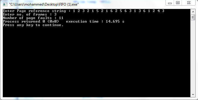 Programmers Area C Program To Implement Lru Page Replacement Algorithm