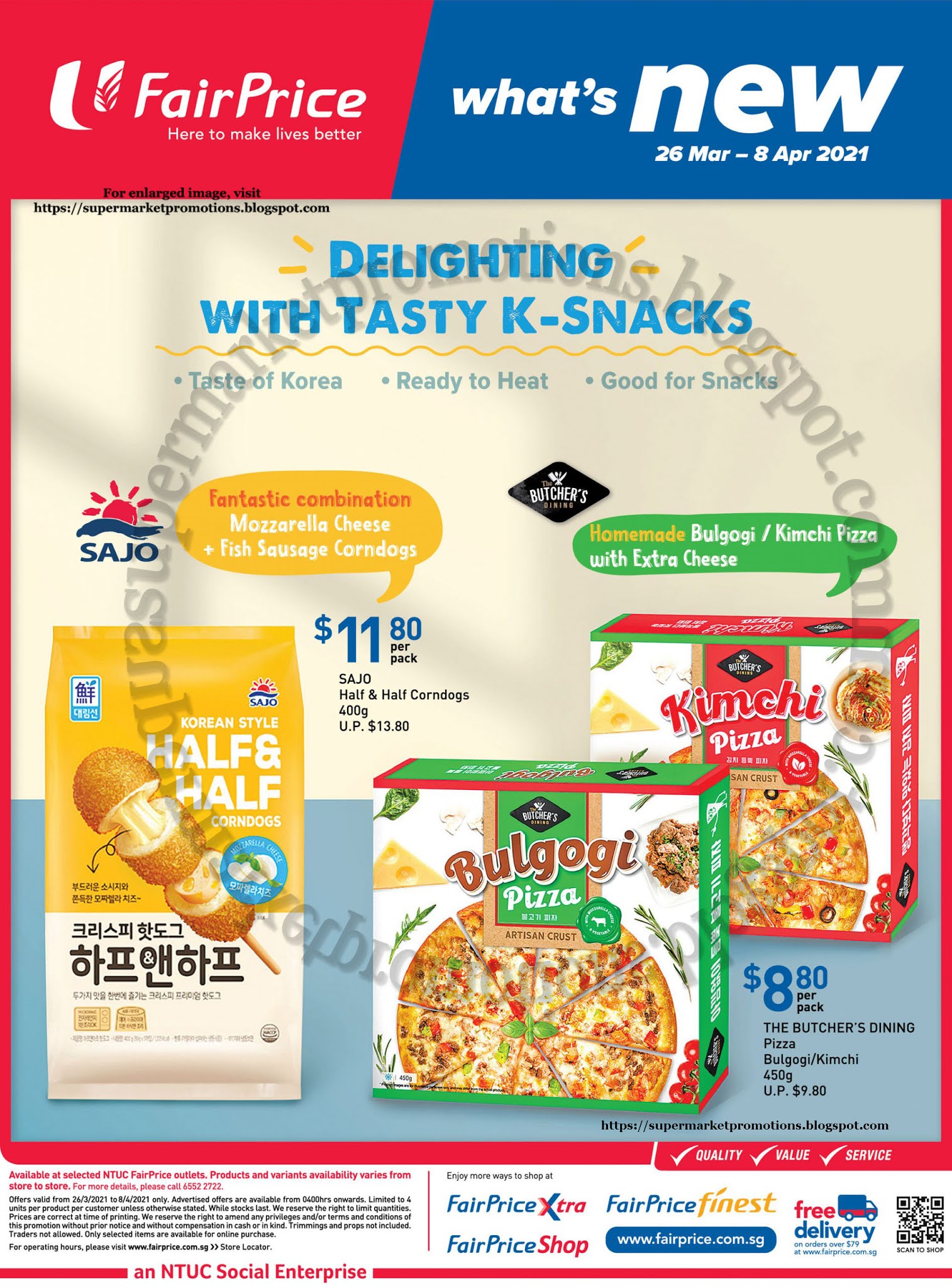 NTUC FairPrice Tasty K-Snacks Promotion 26 March - 08 April 2021 ...
