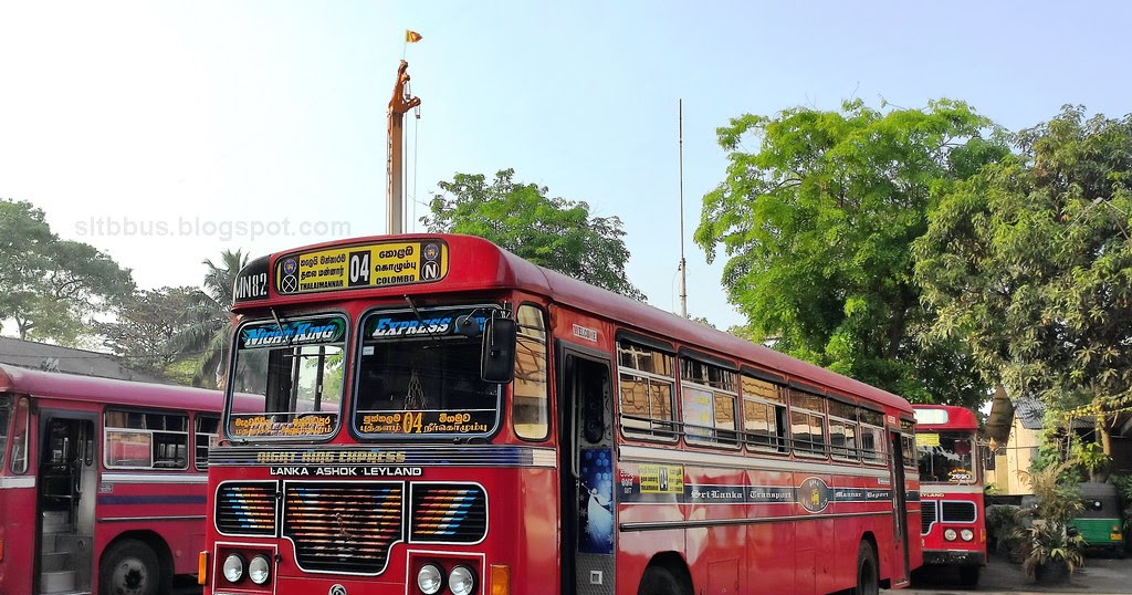 SLTB buses - ශ්‍රී ලංගම බස්: Ashok Leyland 12M SLTB edition bus from ...
