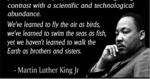 teifidancer: Martin Luther King, Jr. - We've learned to fly the air ...