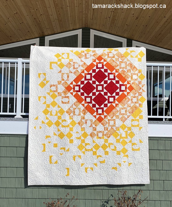 Tamarack Shack: Ohio Star Fade Quilt