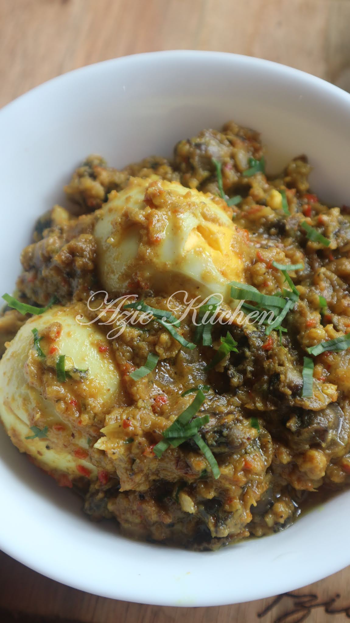 Rendang Kerang Cili Padi Yang Sedap - Azie Kitchen