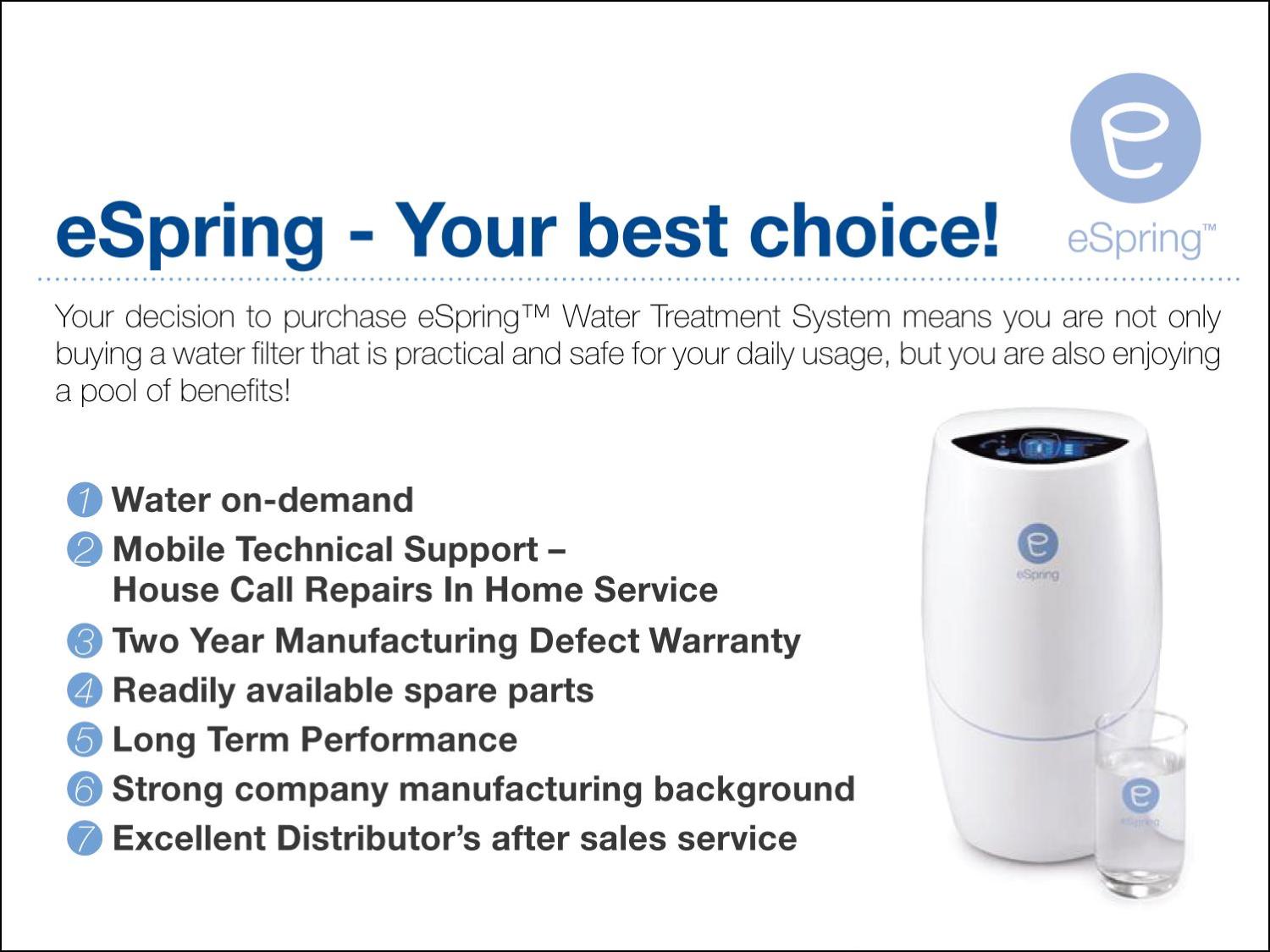 HOME, NUTRITION & BEAUTY: LIFE SPRINGS FROM ESPRING