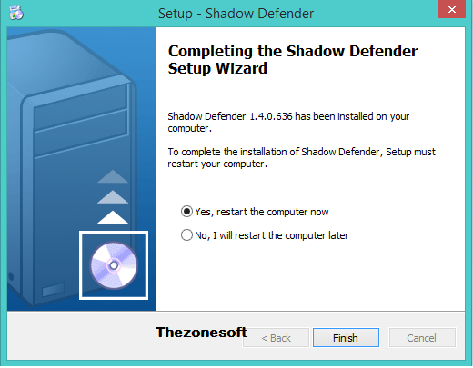Thezonesoft: Shadow Defender v1.4 (Windows)
