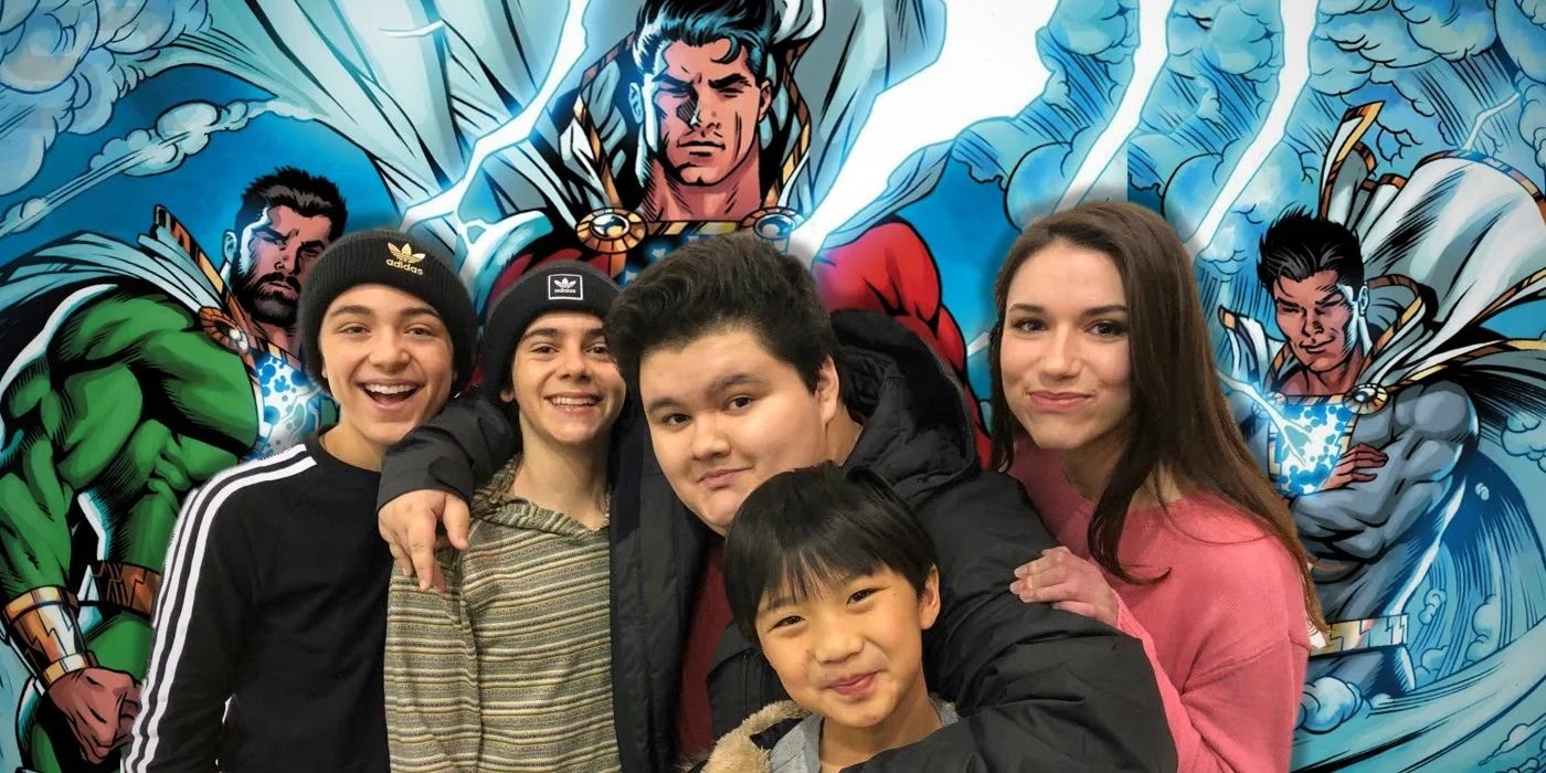 DC Geek House: Cine: LA FAMILIA SHAZAM SE DEJA VER EN FILTRACIONES DE ...