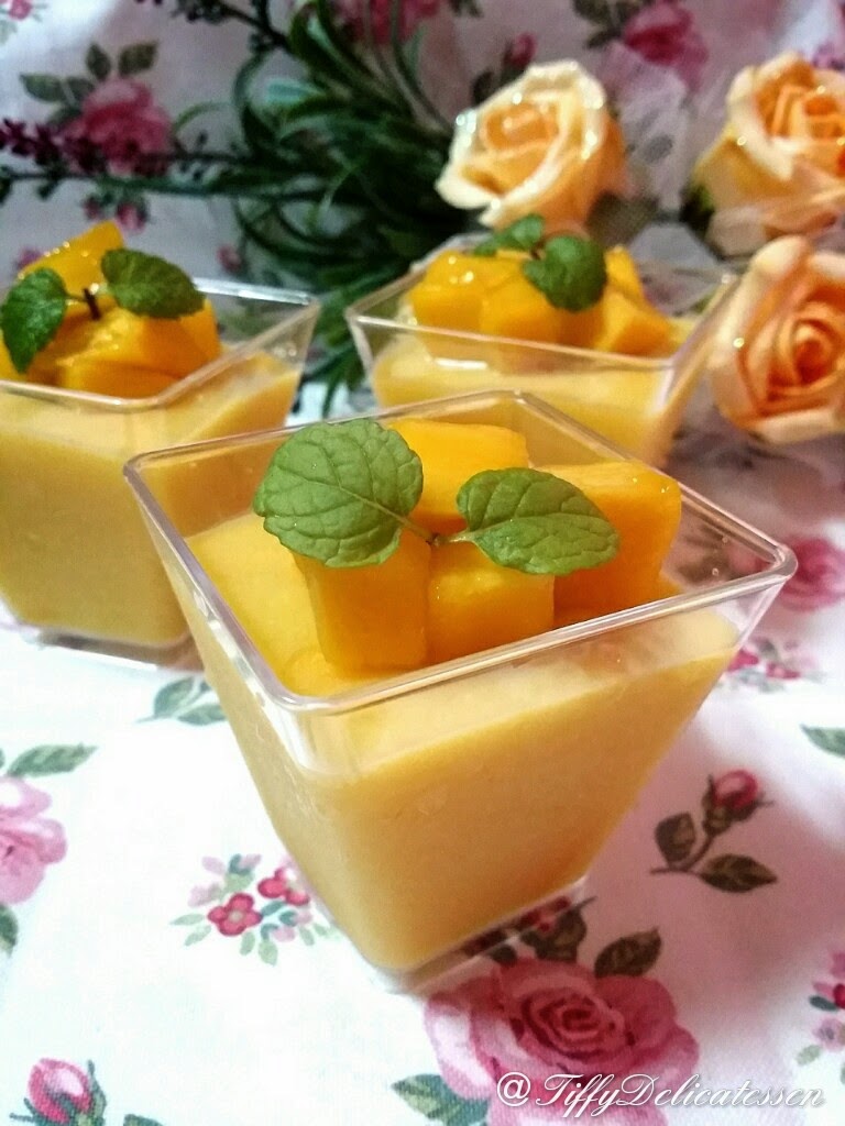 Tiffy Delicatessen: Mango Pudding
