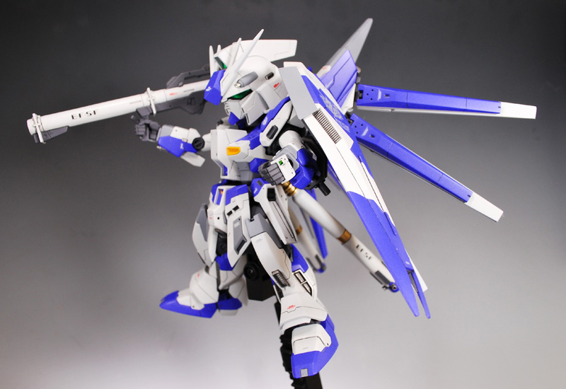 GUNDAM GUY: SD RX-93-V2 Hi-V Gundam - Custom Build