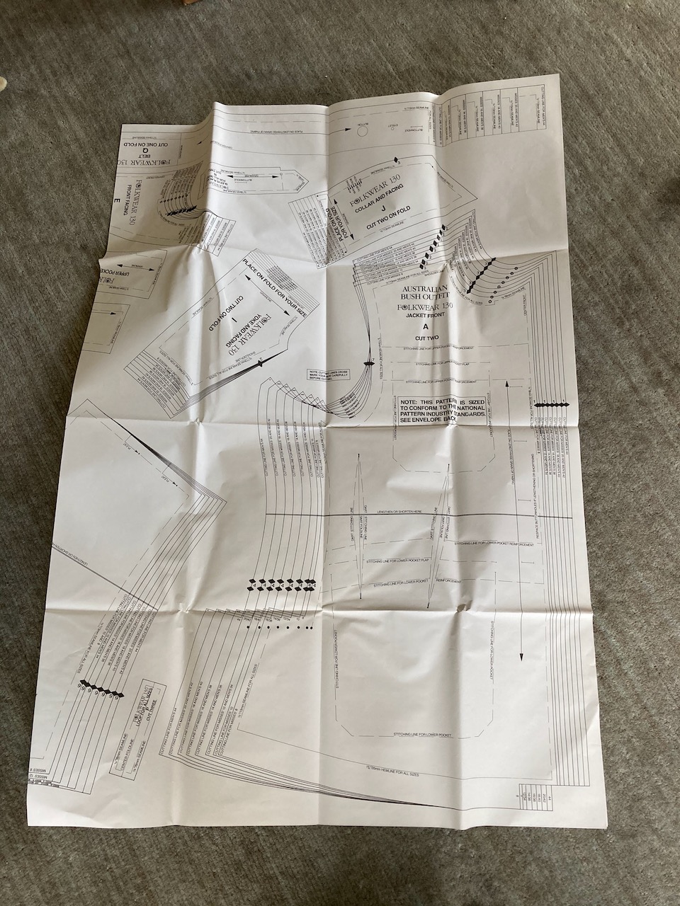 male pattern boldness: Working on My First Safari Jacket