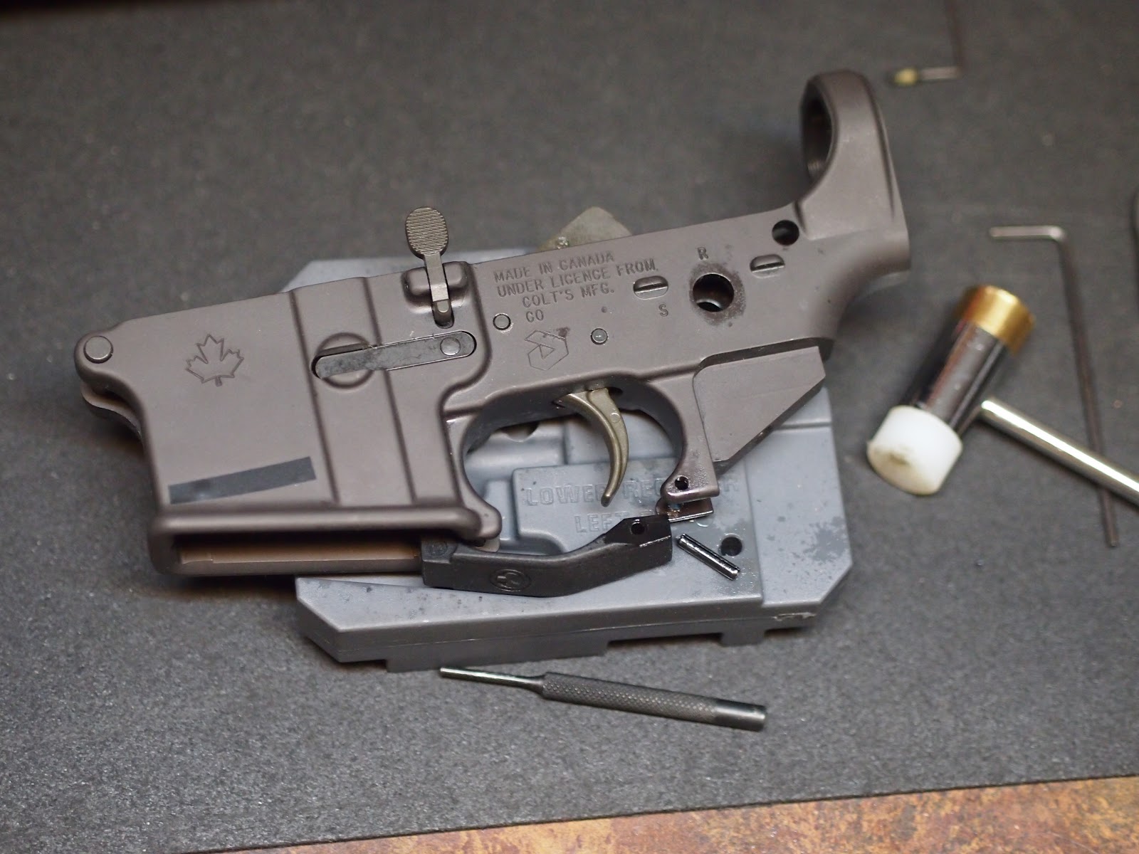 Mister Donut's Firearms Blog: New lower for my 14.5" M4A1 clone, with ...