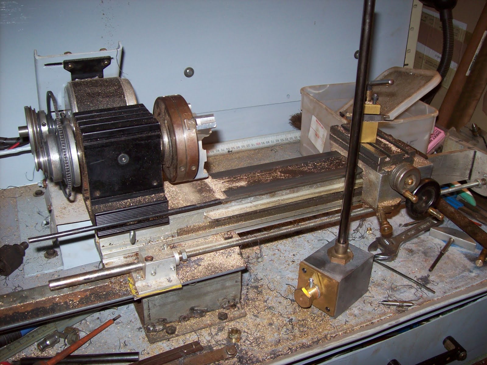 Des' projects or "Musings from the Shed": DTI Mag-Base repairs