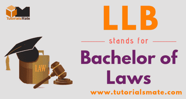 LLB Full Form: What is the full form of LLB? - TutorialsMate