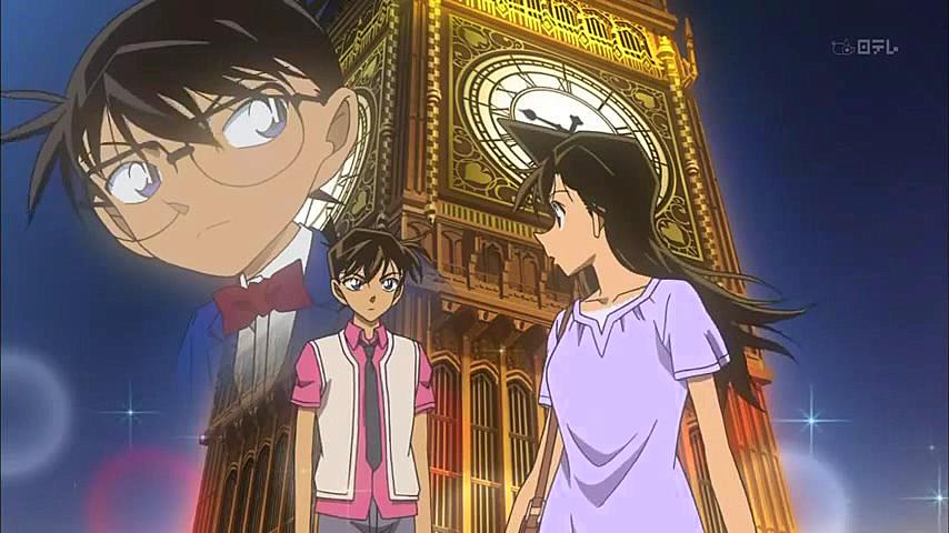 Detective Conan: Ran Y Shinichi Kudo.