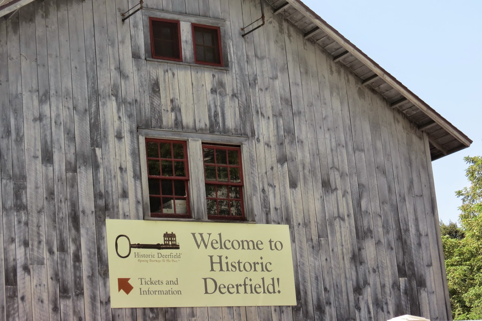 Where's Liz? 2014: Historic Deerfield, Massachusetts