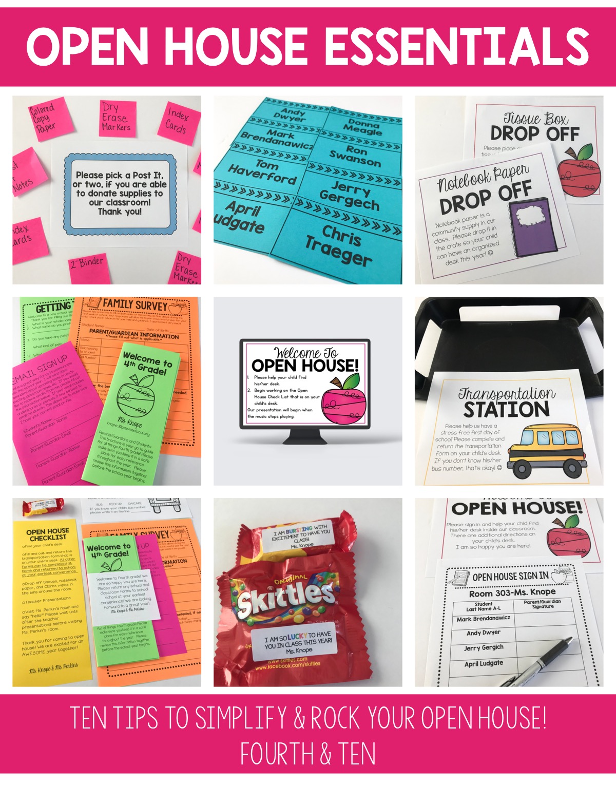 Fourth and Ten: 10 TIPS FOR A SUCCESSFUL OPEN HOUSE