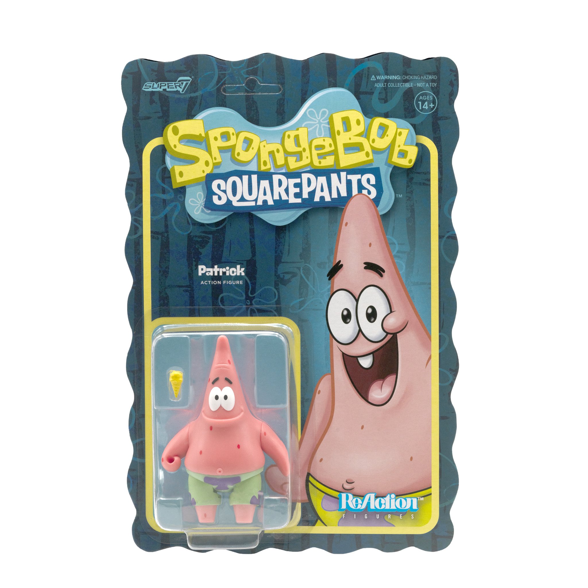 NickALive!: Super7 Unveils SpongeBob SquarePants ReAction Figures