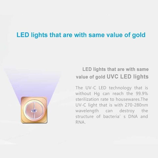 CE Apprroved Solar UVC light 99.9% SterilizationToilet