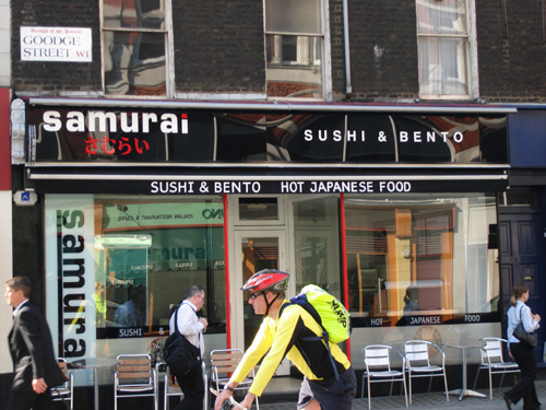 Samurai Sushi & Bento London - Britain All Over Travel Guide