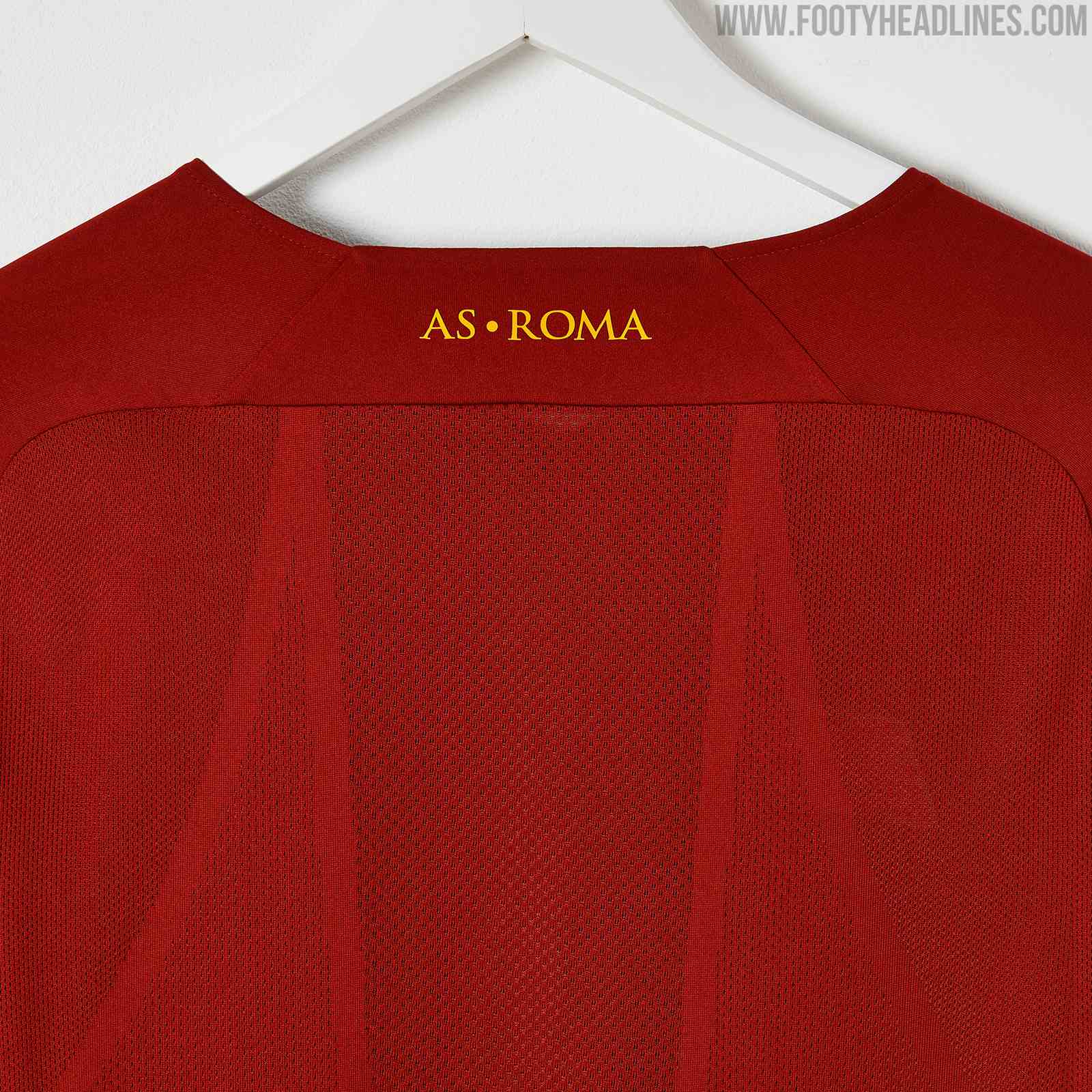 New Balance AS Roma 21-22 Home Kit Released - Footy Headlines