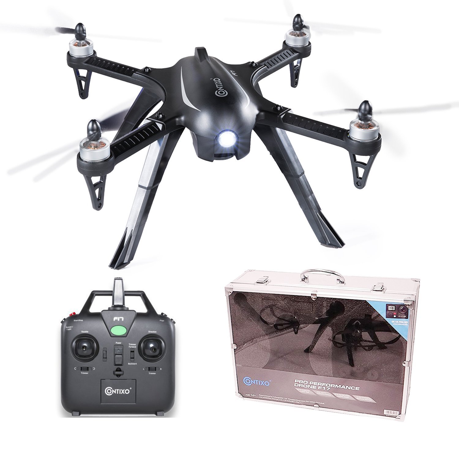 Swimming Pool Tips & Reviews: Contixo F17 Plus RC Drone w/ 4K Camera ...