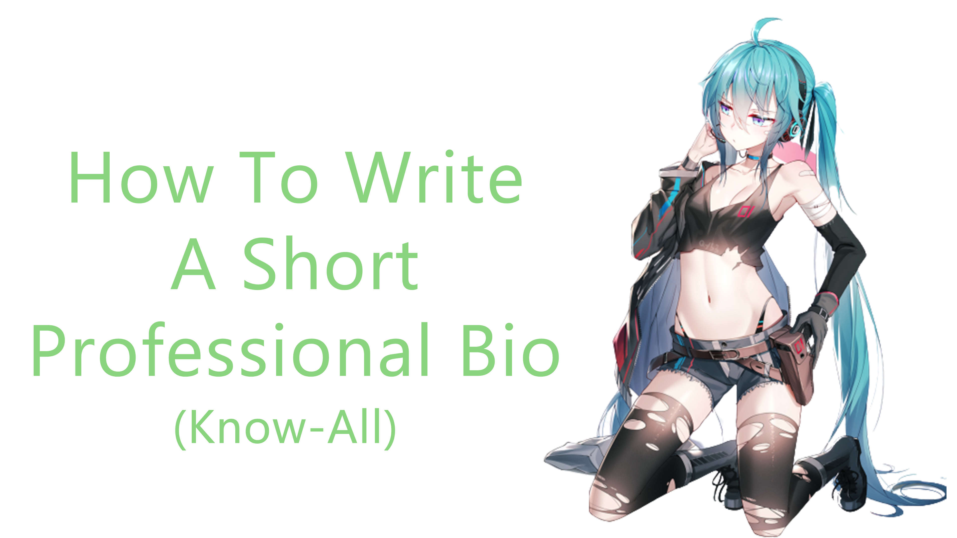 How To Write A Short Professional Bio How To Write A Short Professional Bio