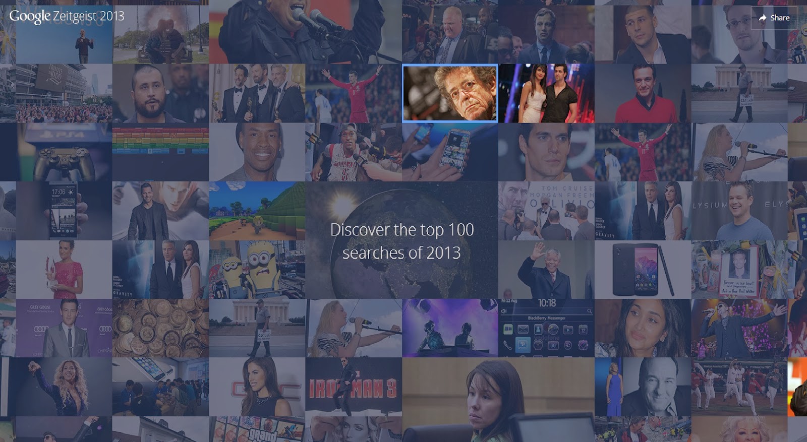 Google Zeitgeist: Here's to 2013