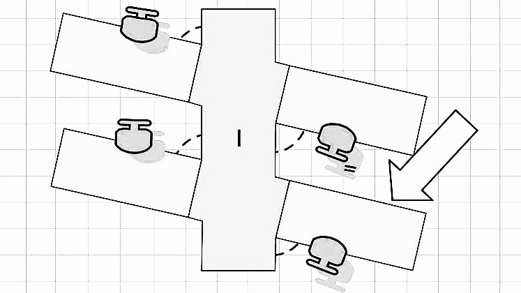 12 Model layout mesin jahit di sewing pabrik garmen berikut kekurangan ...