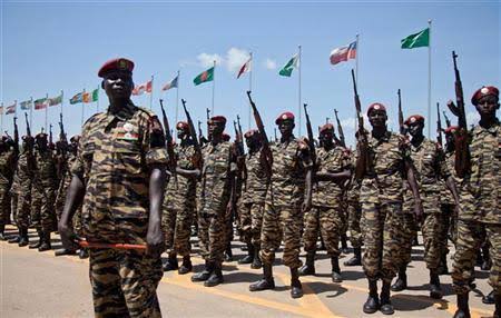 South Sudan People's Defence Force (SSPDF) Underwent Training On ...