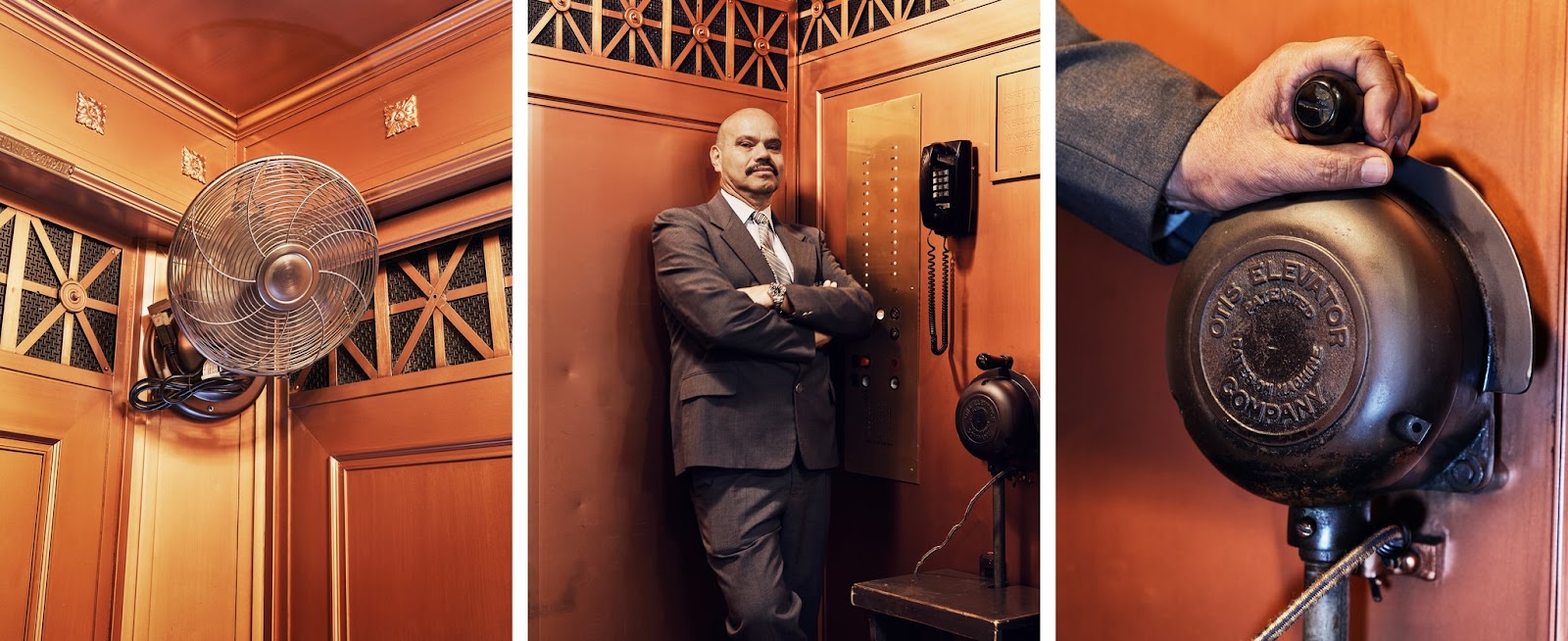 The Clark Apartment Building's Elevator Operator