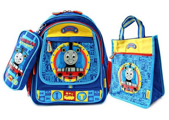 Thomas and Friends: Thomas and Friends 3 in one bag pack+pencil case ...