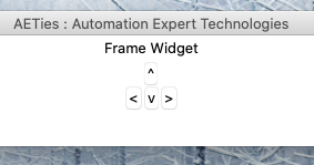 How to use a container in Tkinter GUI application : Frame Widget