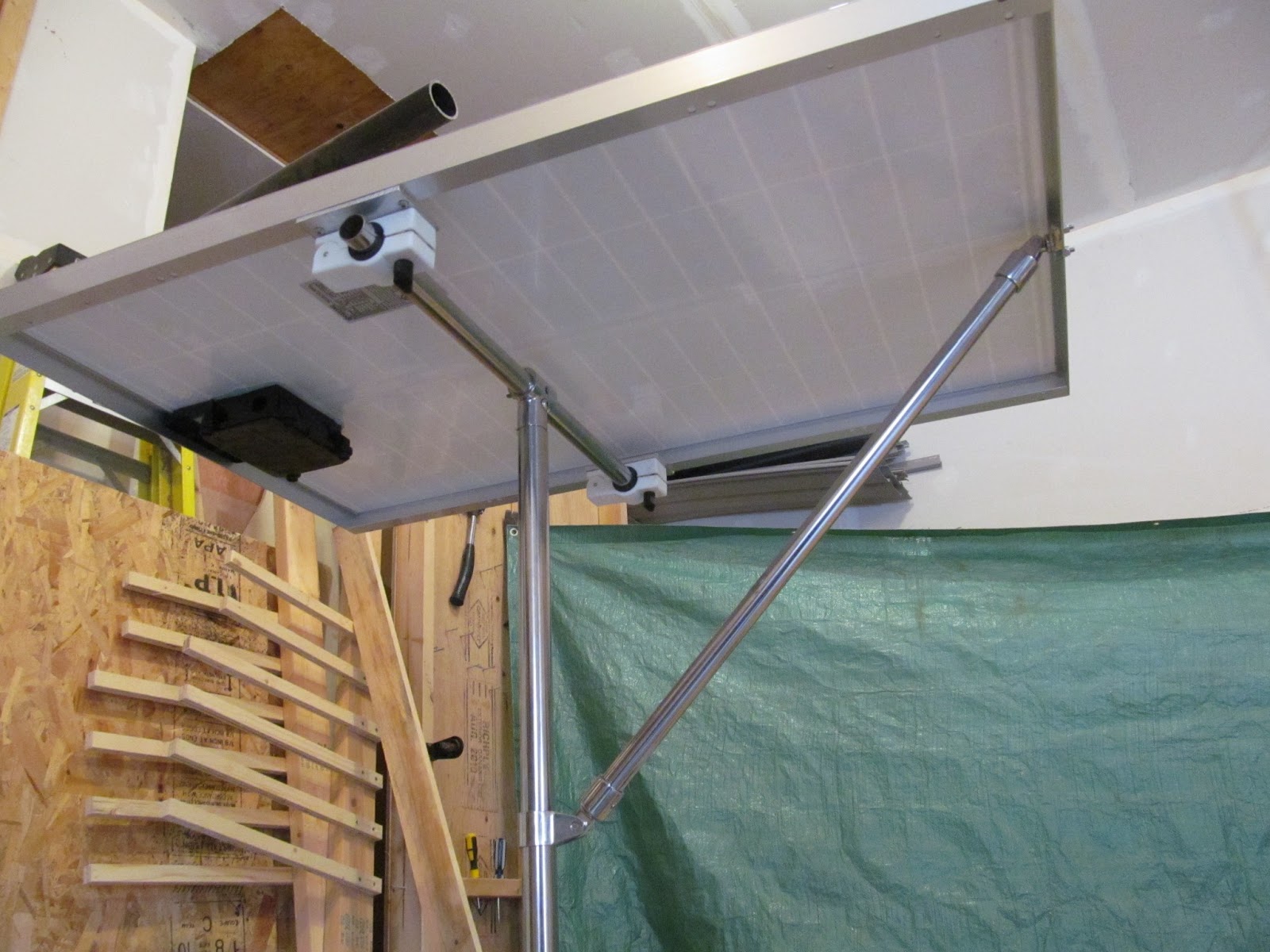 Sailing; Freedom Thru Simplicity: Solar Panel Mounts