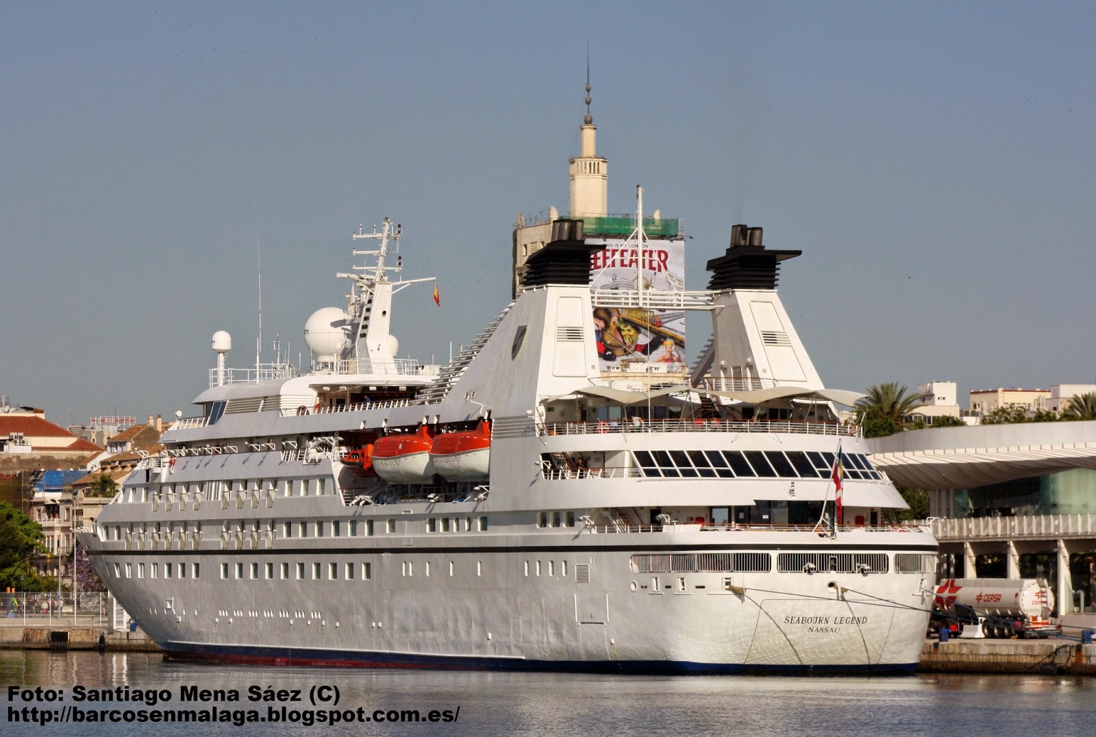 Barcos en Málaga: SEABOURN LEGEND (actual Star Legend)