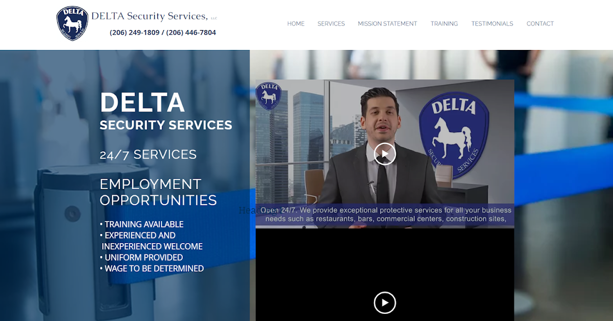 Delta Security Services LLC | Security | Washington