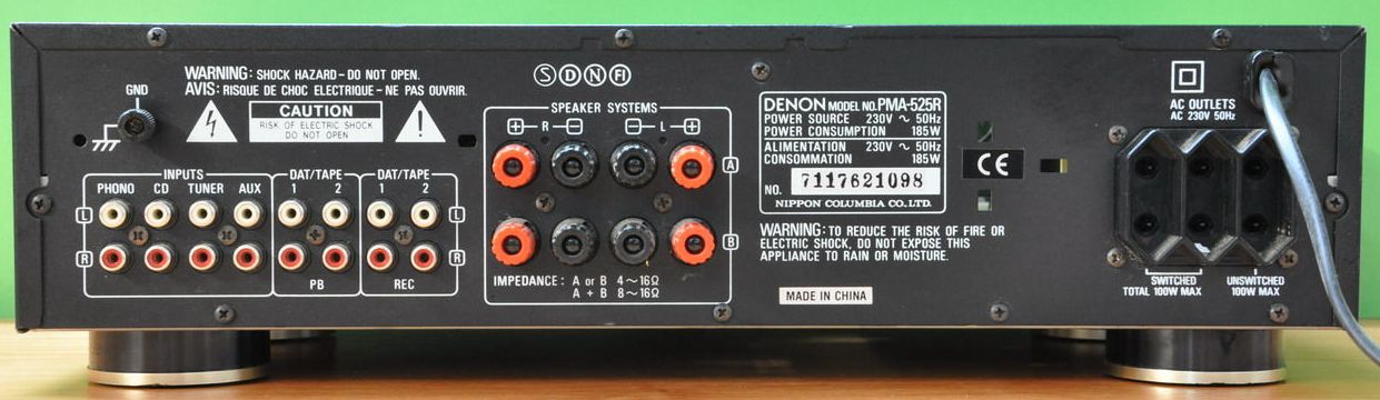 Denon PMA-525R - Integrated Amplifier | AudioBaza