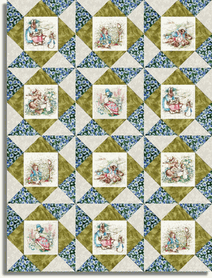 PURPLE SAGE ORIGINALS: Peter Rabbit and Friends Quilts