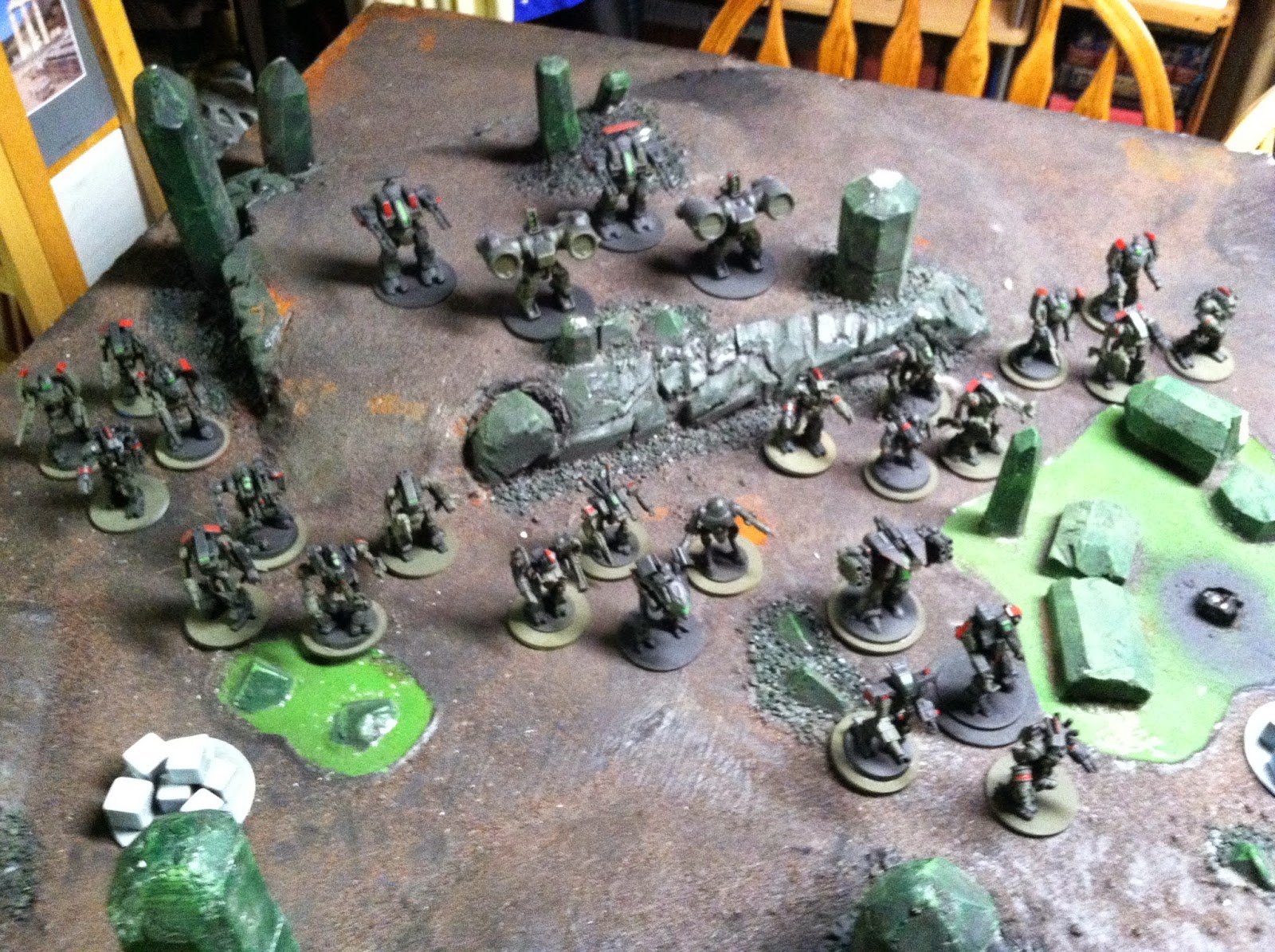 The WarPig: Gruntz 15mm: Battletech project: The Green Machine ...
