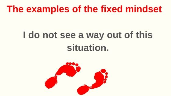 Examples of Fixed Mindset: Thrive don't Survive