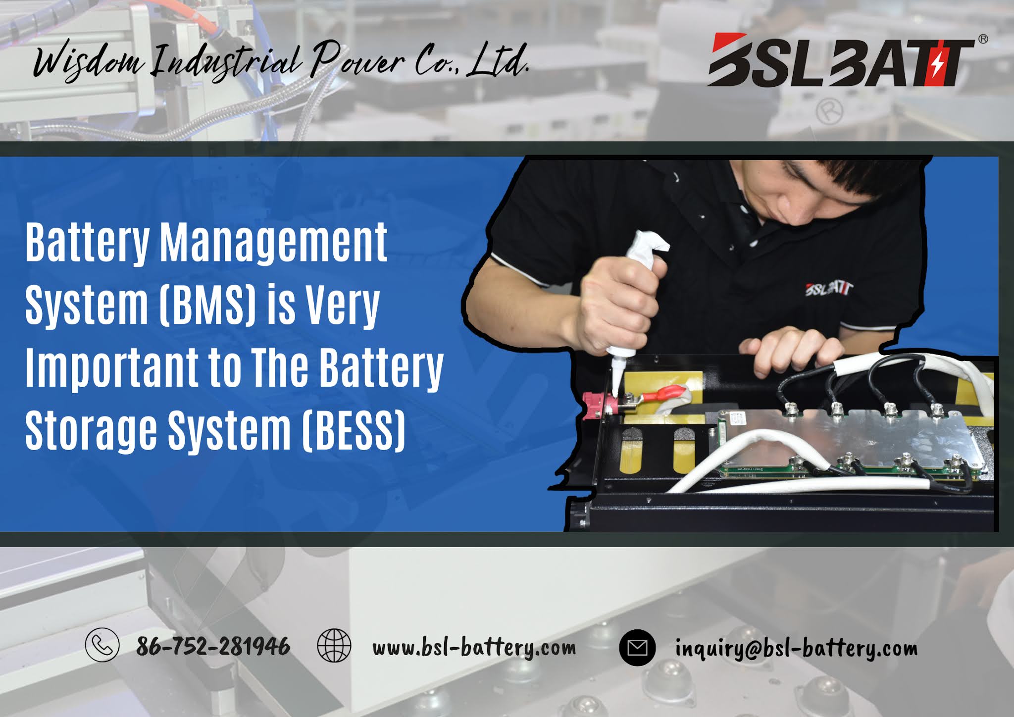 Battery management system (BMS) is important to the battery storage ...