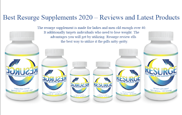 Best Resurge Supplement Reviews 2020 - Effective Weight Loss Formula